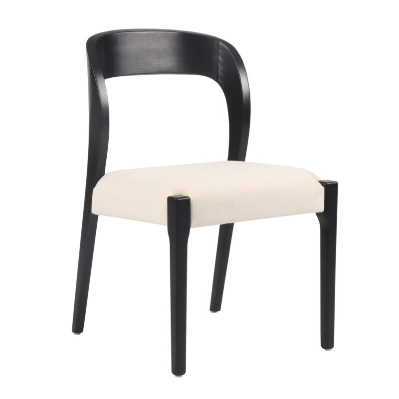 Winona Curved Wood Back Dining Chair – Hilton Head Furniture