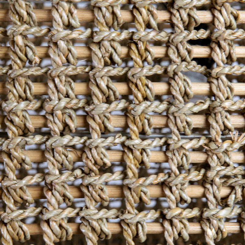 36″ Sultan Woven Manila Rope Chandelier – Hilton Head Furniture