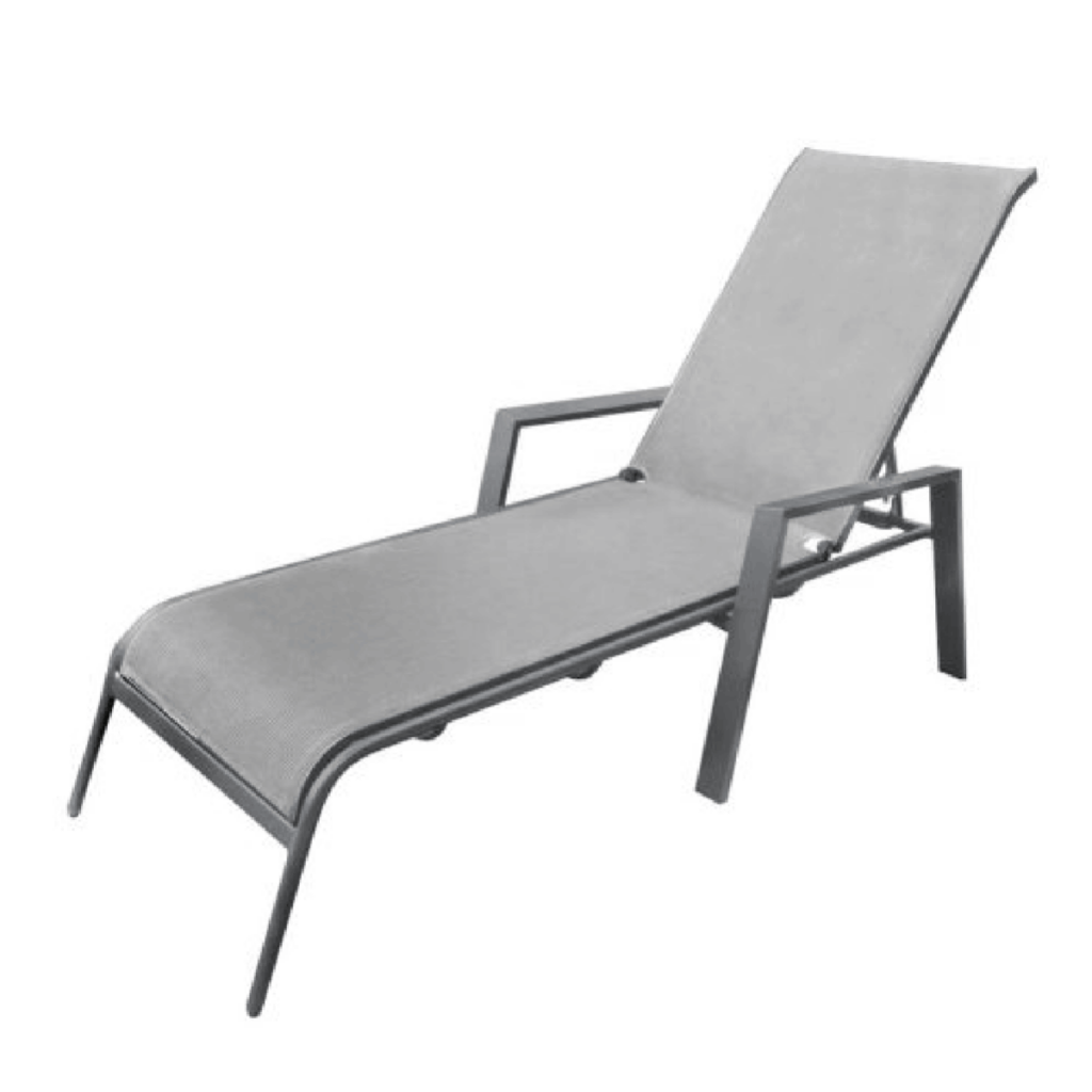 Aluminum Sling Chaise Lounge – Hilton Head Furniture