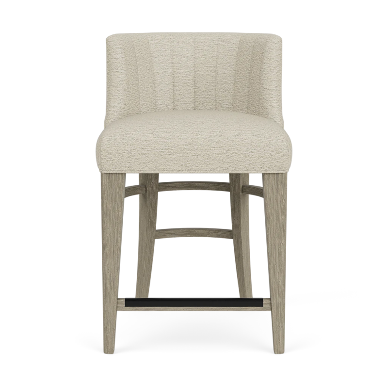 Cas Upholstered Curved Back Counter Stool – Hilton Head Furniture